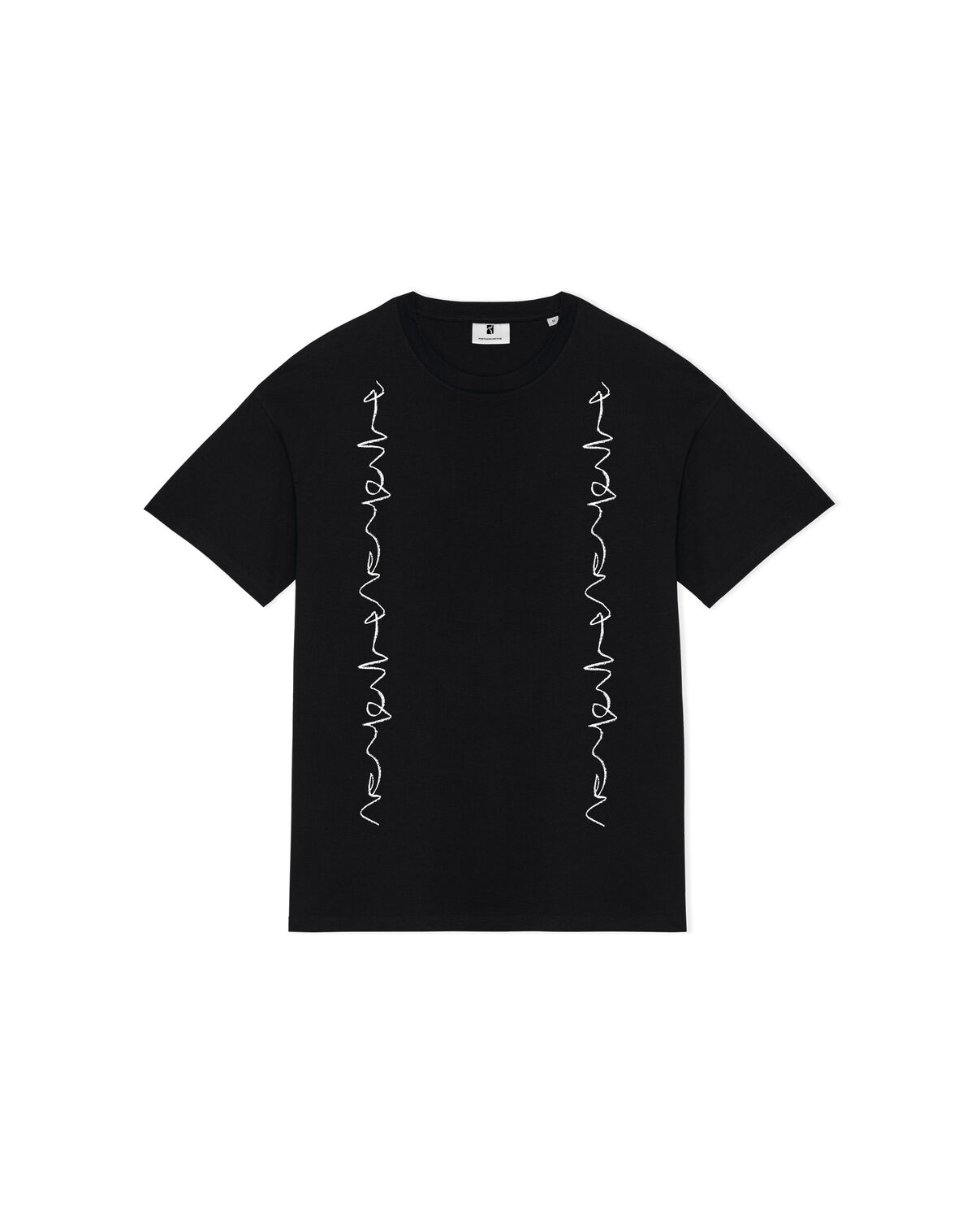 Poetic Crayon Chain Tee, black | Beyond
